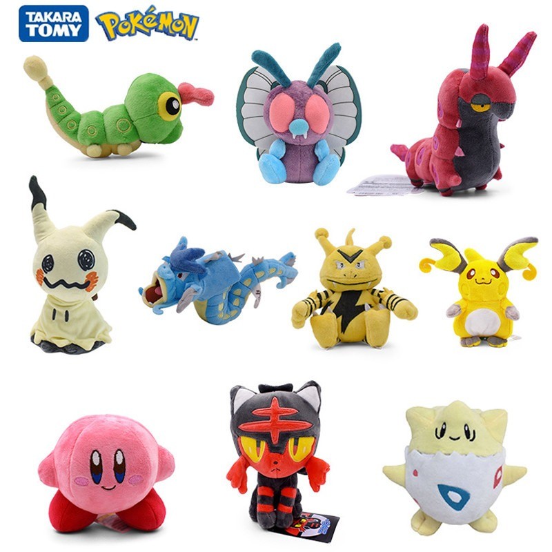 Pokemon Anime Figure Pikachu Litten Togepi Jigglypuff Mimikyu Gyarados ...