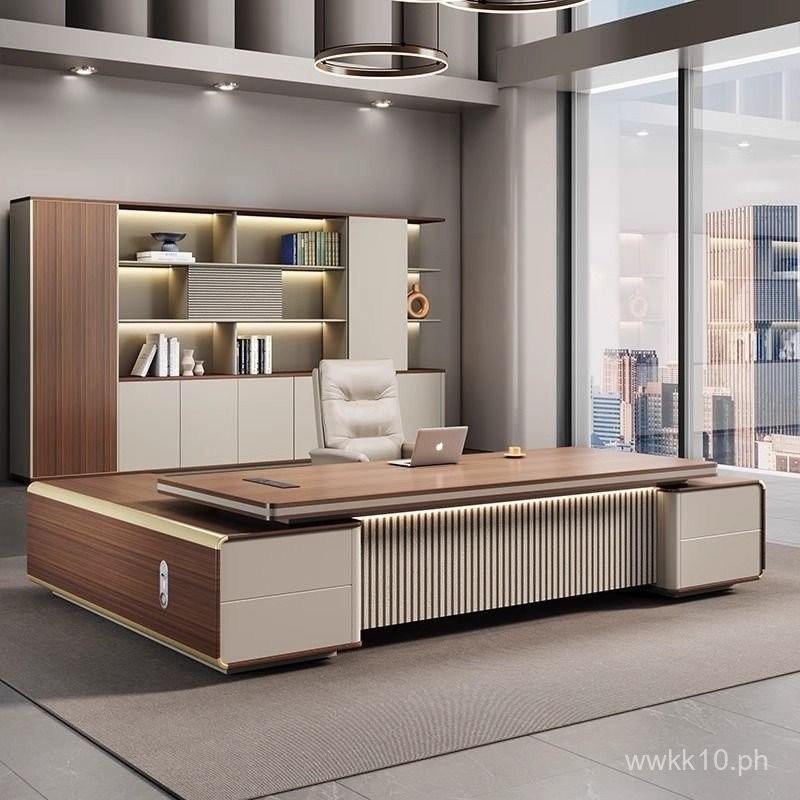 Office Furniture Desk Boss Desk Simple Modern Executive Desk Office ...