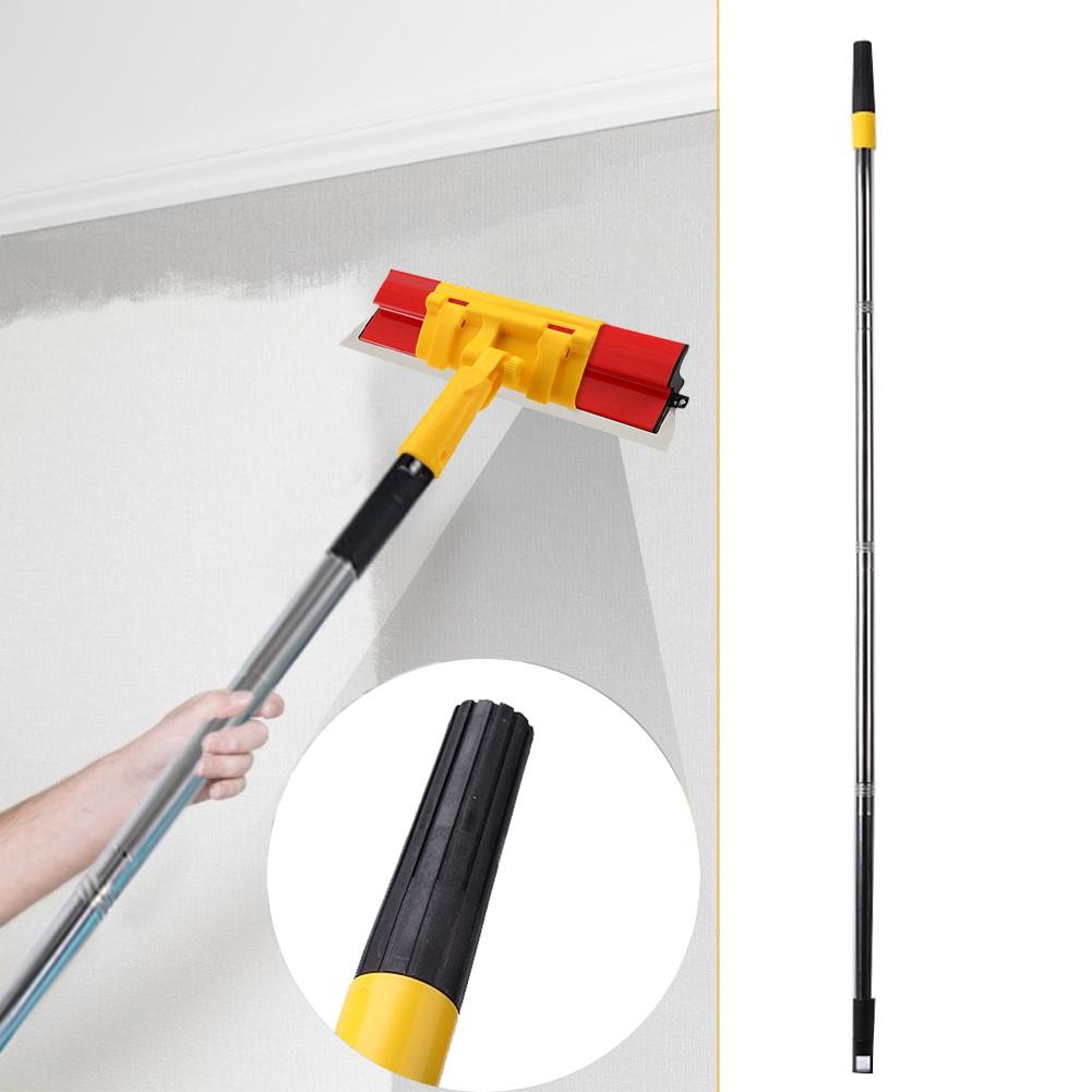 Adjustable Length Telescopic Paint Roller Pole - Detachable Extension ...