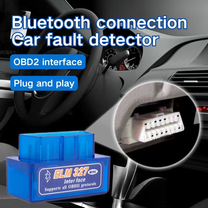 Scanner Code Gauge Meter Diagnostic OBD Mini V2.1 Super ELM327 Bluetooth5.1 Car Reader Tool For ...