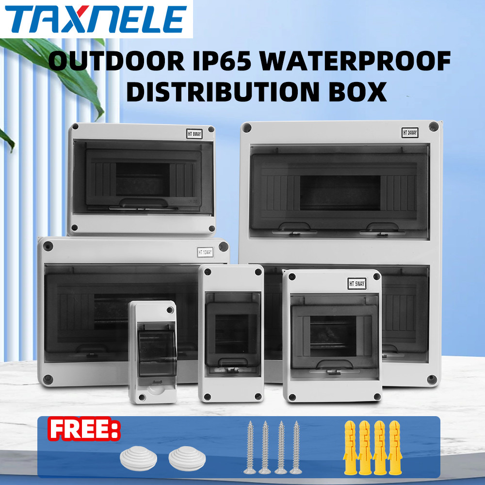 Outdoor Waterproof Distribution Box HT IP65 5 8 12 15 18 Ways MCB ...