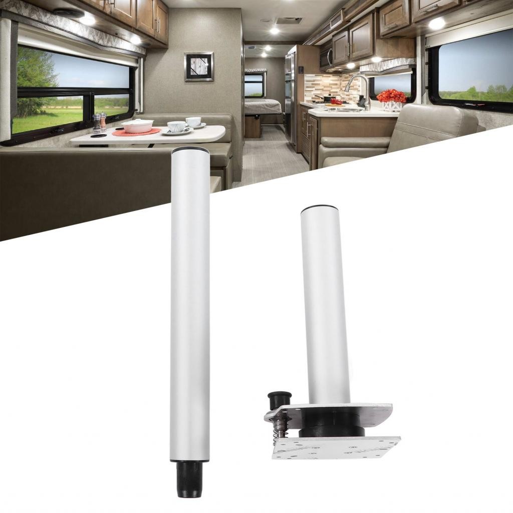 Nearbeauty Rv Table Leg 360° Rotatable 28.15in Max Height Adjustable ...