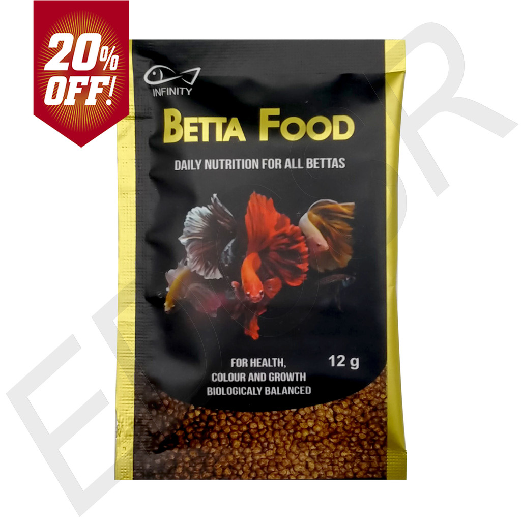 Infinity Betta Fish Food Pellets - 12g | Shopee Philippines
