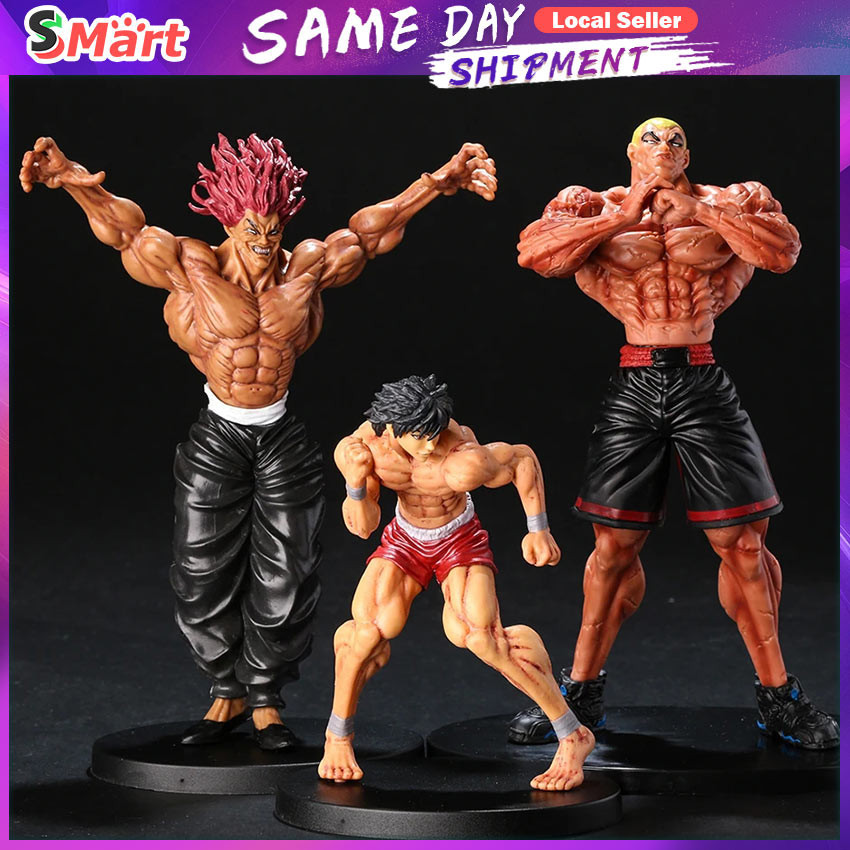 15cm Baki Hanma Son of Ogre Huashan Lavender Jack Hanma the Grappler ...