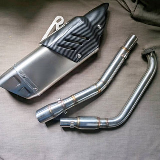 REALZIONMOTOR R15 v3 R15M V4 Mt15 Xsr155 Akrapovic Elbow Link Middle ...