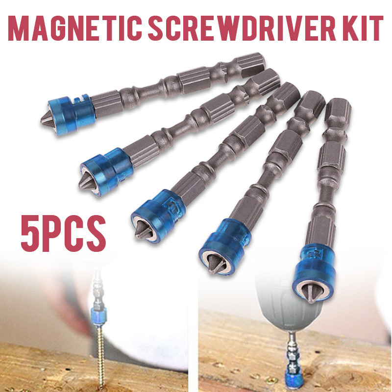 Anti Slip Electric Hex Magnetic Screwdriver Steel Electric Screw Driver ...