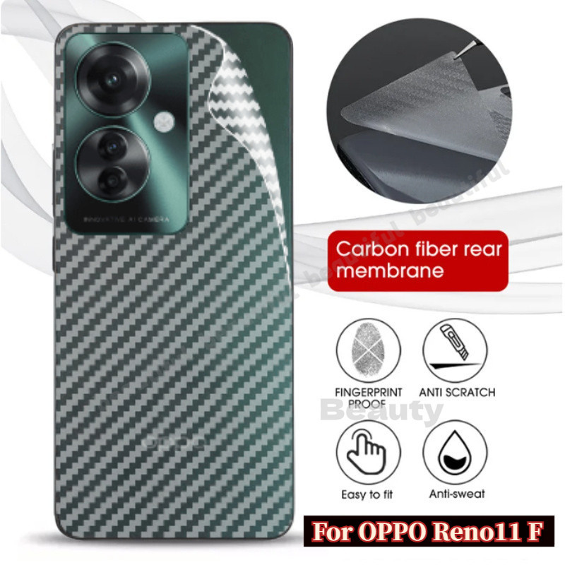 OPPO Reno 11F Back Carbon Fiber Film For OPPO Reno11F Reno11 F 5G ...
