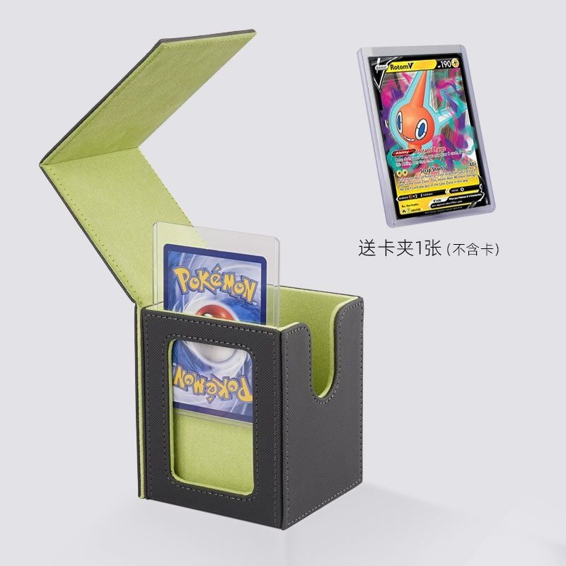 Open-Window Card Box for Sports Cards and Pokémon TCG One Piece Yu-Gi ...
