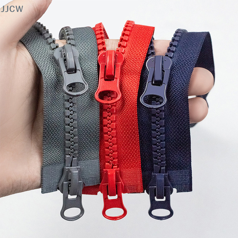 [JJCW] Resin Zipper Open-end Single/double Sliders Zippers Two-way ...