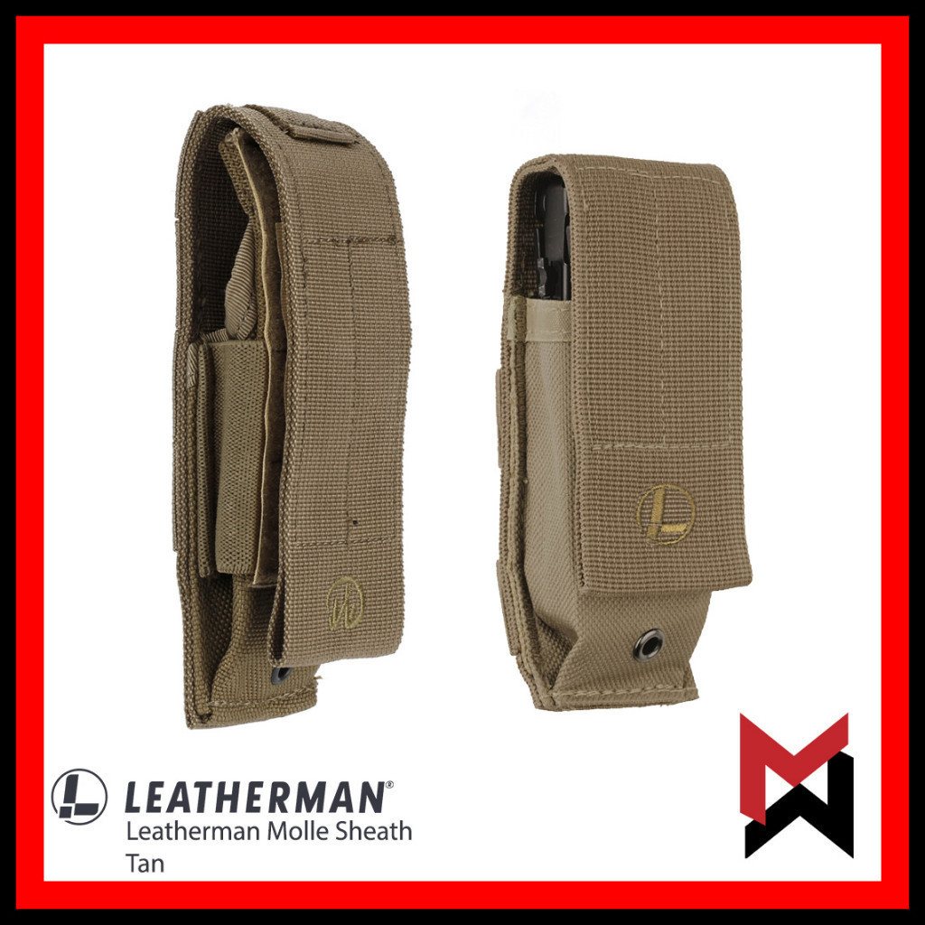 LEATHERMAN MOLLE SHEATH - Brown Tan - Coyote Brown - FDE | Shopee ...