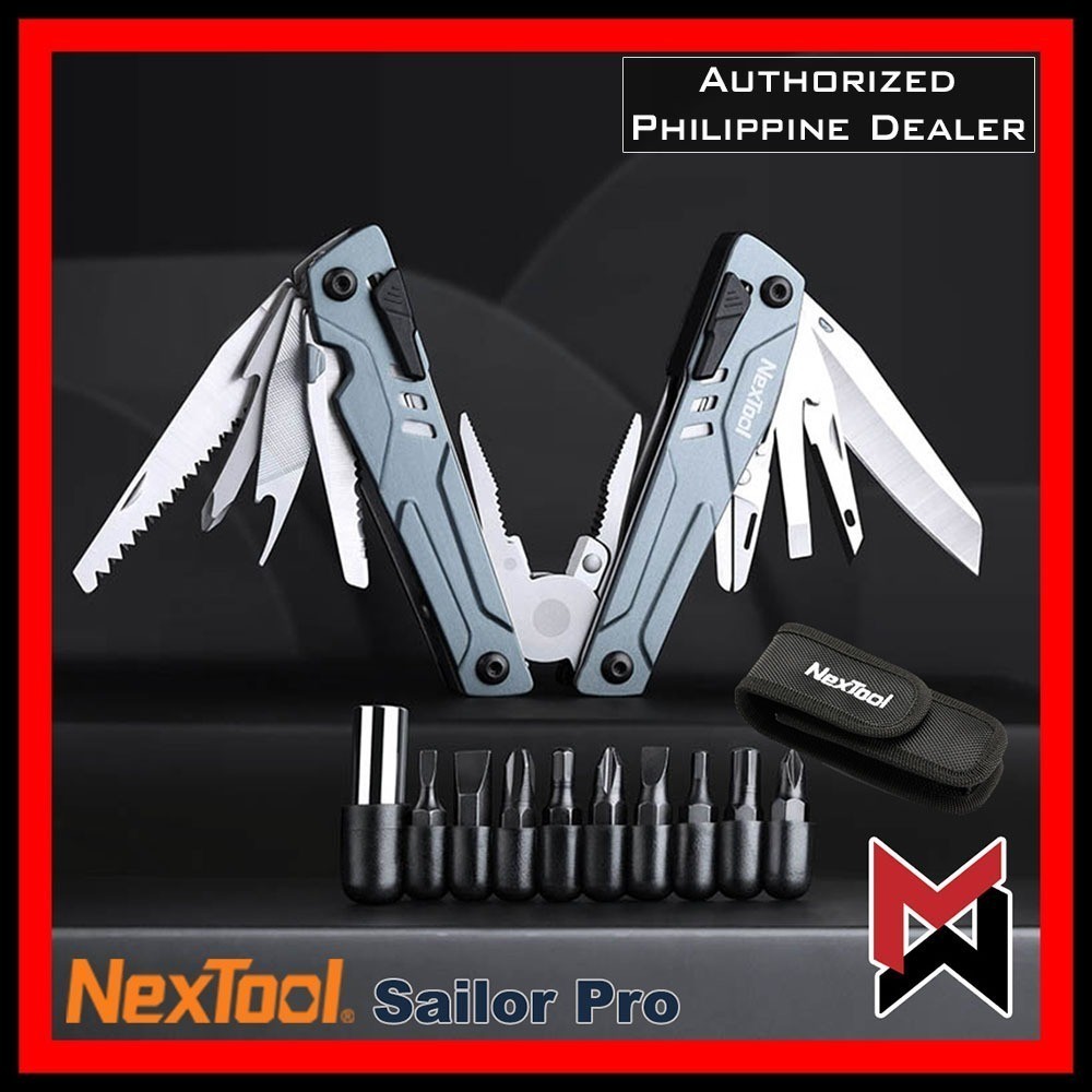 NexTool Sailor Pro - w/ Bit Kit and Nylon Sheath - NE20045 | Shopee ...