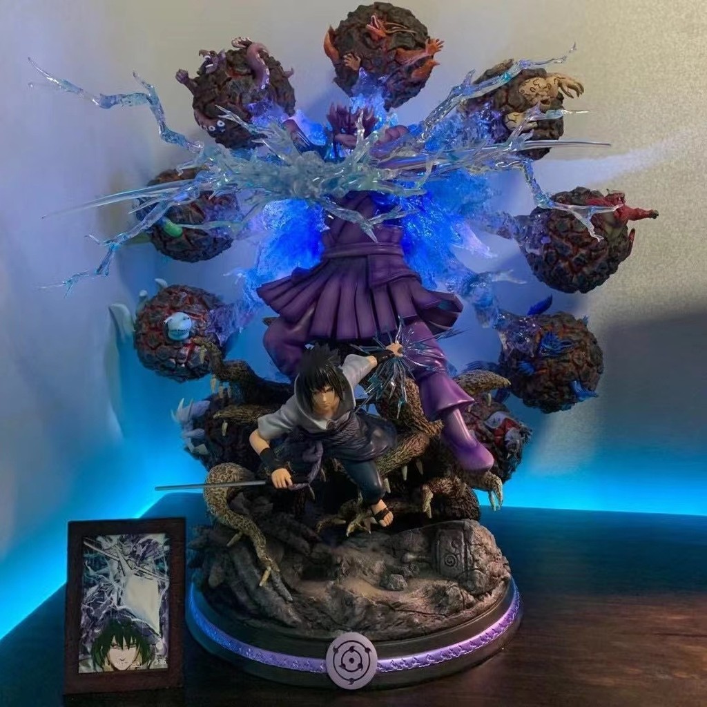 Naruto Sasuke Susanoo Model Figure Men's Ornaments Toy Birthday Gift ...