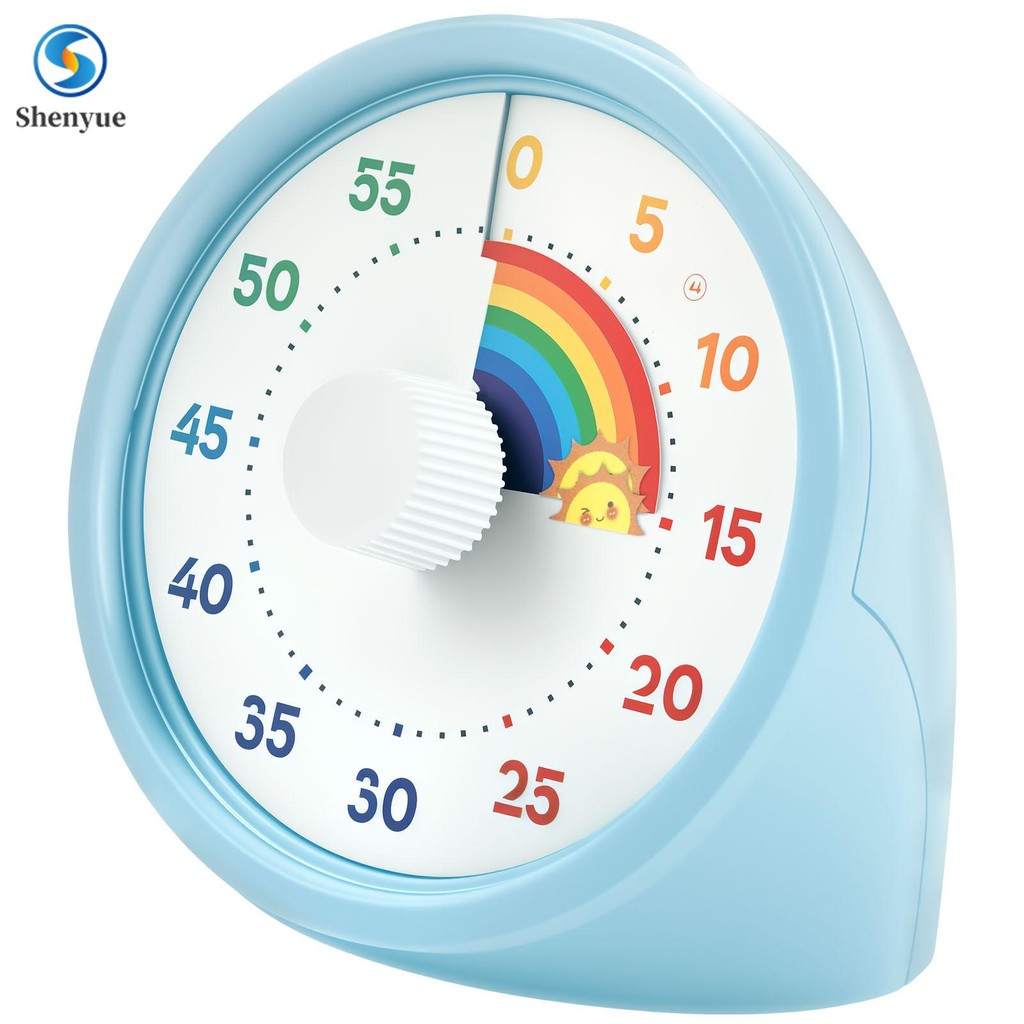 Visual Timer Silent 60 Minute Countdown Timer Easy to Use Kids Visual ...
