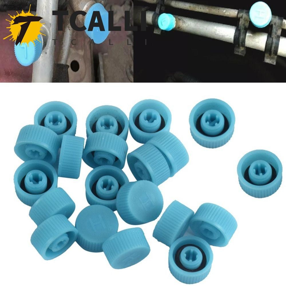 TCALLI Dust Cap Refrigerant R134a Accessories High Low Side Car Air ...