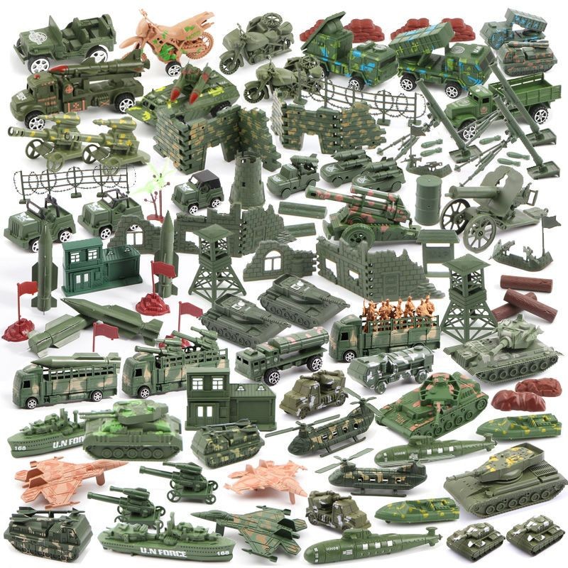 [46% Repurchase Rate] Children's Military Soldier Toy Model Toy Set ...