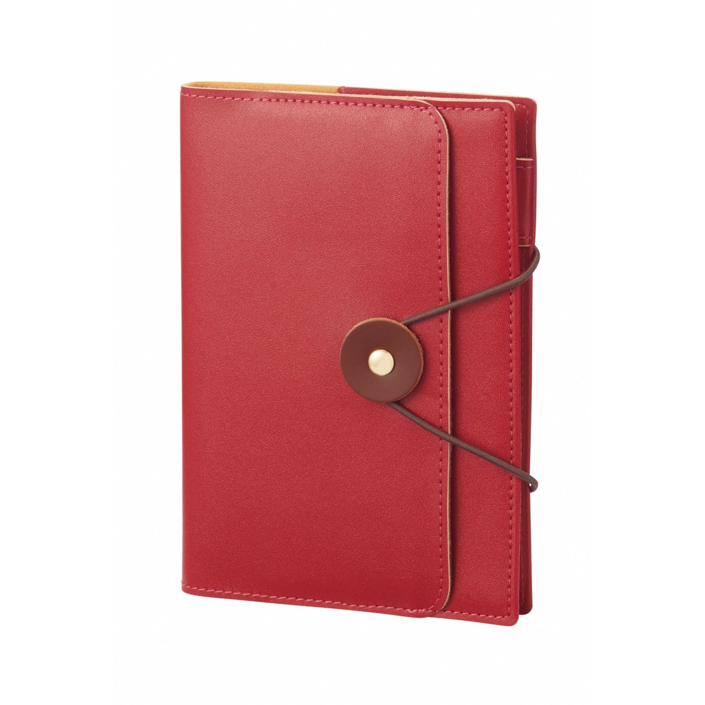 Raymay-Fujii Handbook 2025 Schedule Book Tuck Diary Weekly Left A6 Red RFD2515R Starts Dec 2024 ...