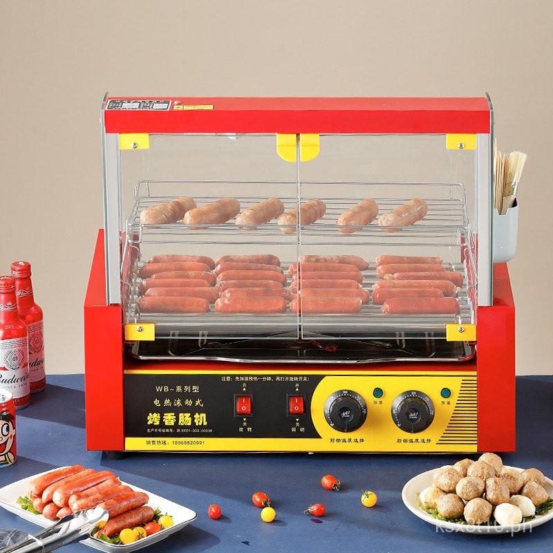 Commercial Automatic Temperature-Controlled Sausage Grill Machine Hot ...