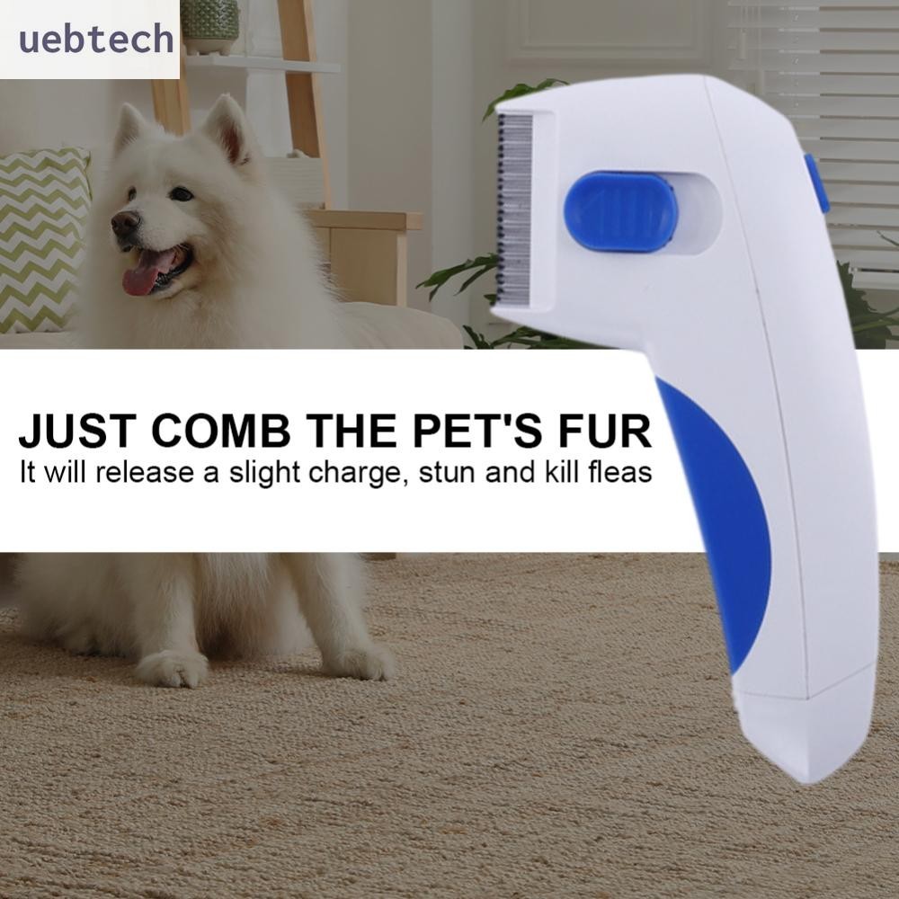 Electric Flea Zapper Comb Gentle and Safe Electric Lice Comb Effective ...