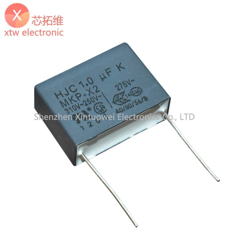 20Pcs/lot New Safety Capacitor MKP X2 1.0UF 1UF Film Capacitor 250V/270V/310V Pin Pitch=22mm ...
