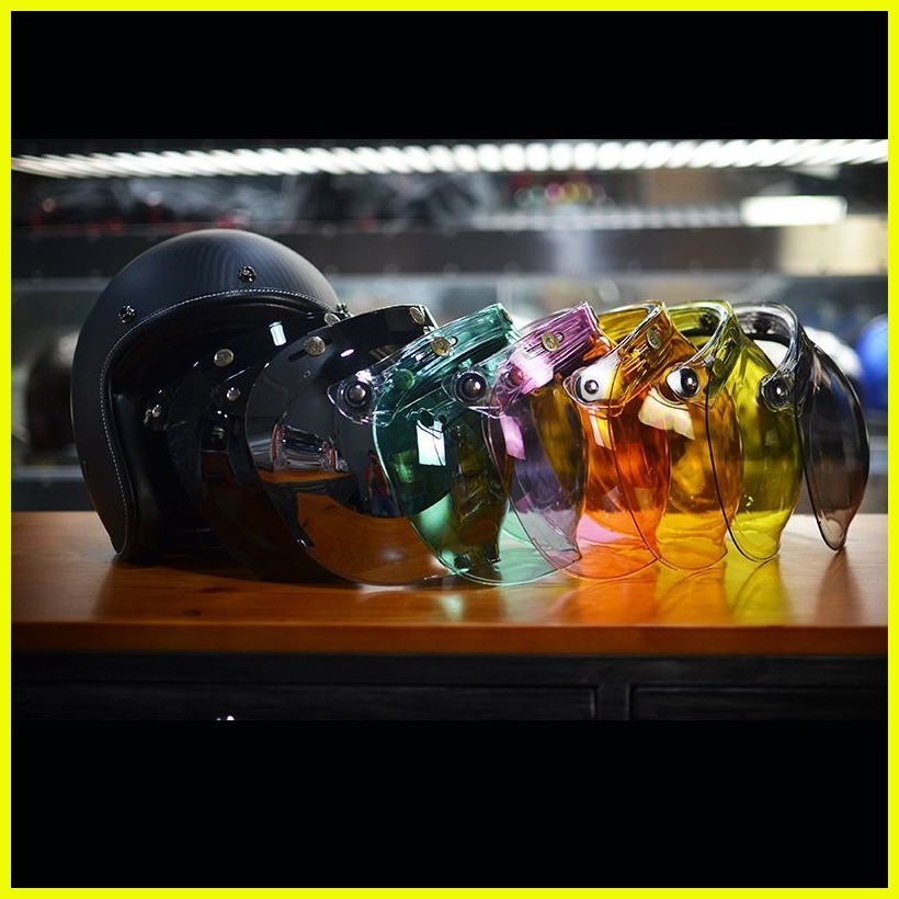 COD】Royal Helmet Visor Replacement Open Half Face Lens Dual Visor ...