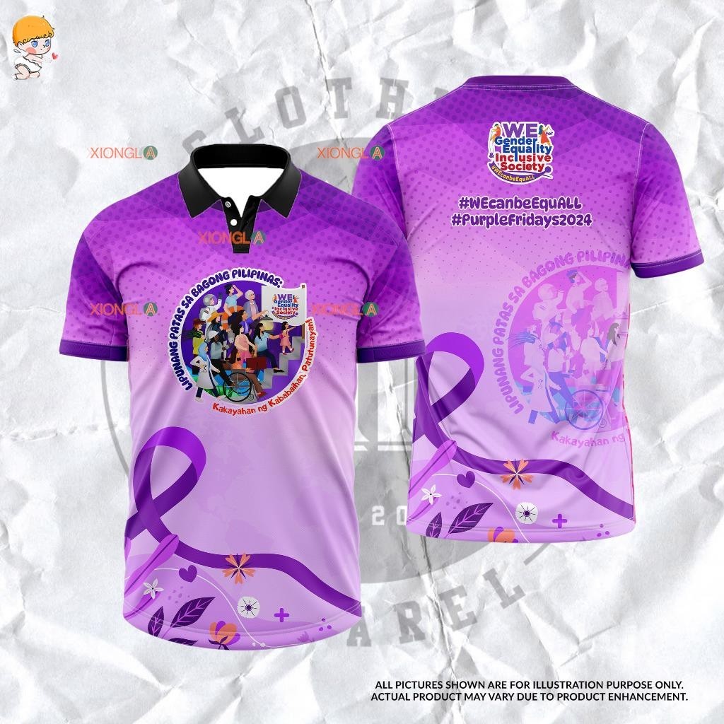 National Women's Month Full Sublimation Shirt We Can Be EquALL Purple ...