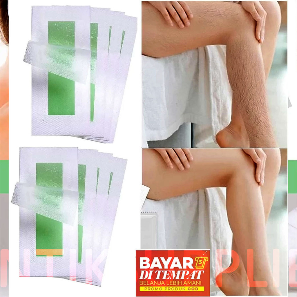 Cold Wax Hair Removal Strip Mini Waxing Strip Paper / Hair Removal ...