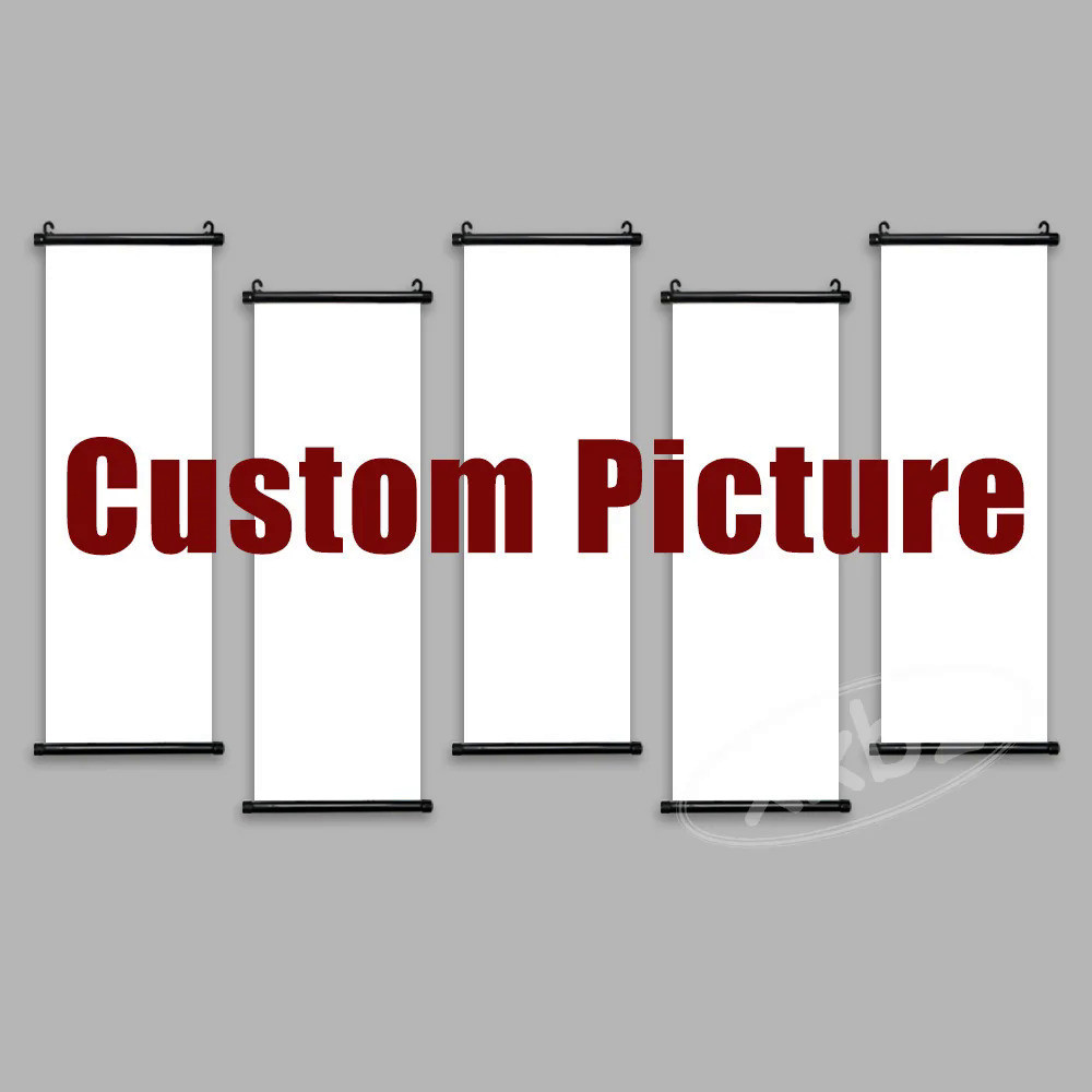 customize-Hanging scroll painting-Wall Artwork Canvas Mural Kawaii ...