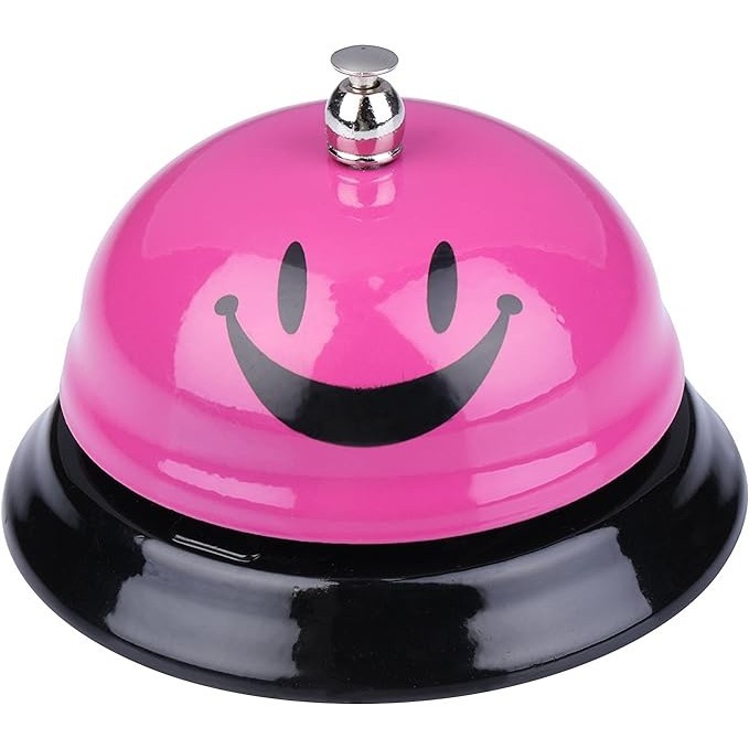 Call Bell Lovely Smile Face Desk Service Bell Ding Bell for Restaurant ...