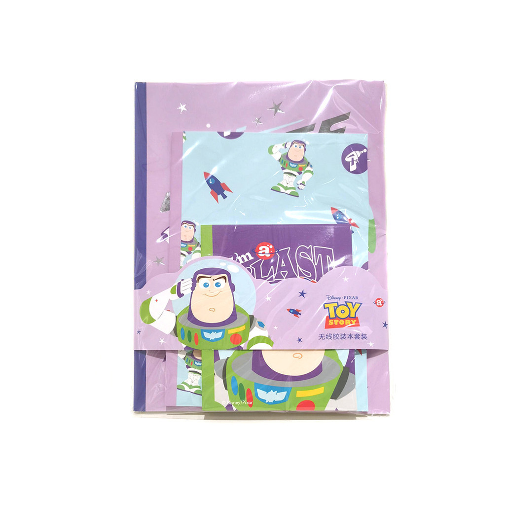 MINISO TSC Buzz Lightyear Glue-bound Book 40 Sheets 3 Pack | Shopee ...