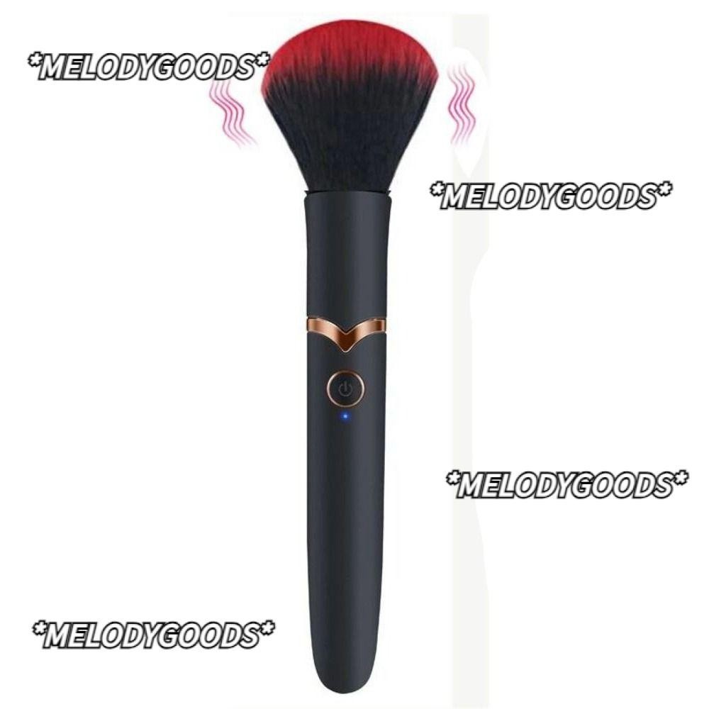 MELODG Foundation Blush Makeup Brush, USB Rechargeable Adjustable ...