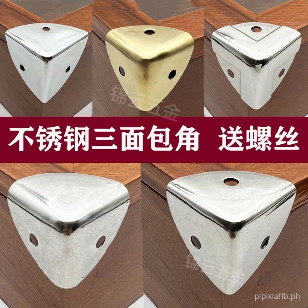 Wooden Case Cornerite Metal Corner Edging90Angle Triangle Right Angle ...