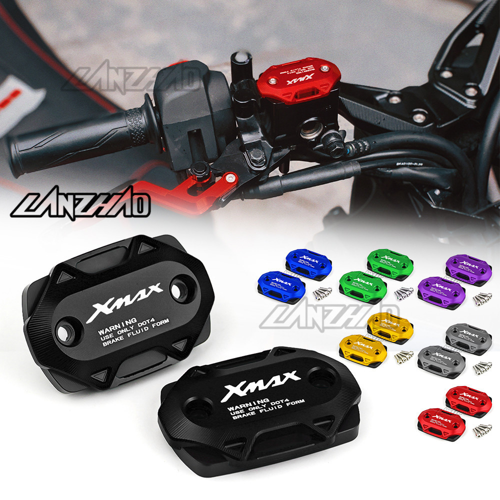 for YAMAHA XMAX v1 v2 2017-2024 CNC Brake Fuel Oil Cap Master Cover ...