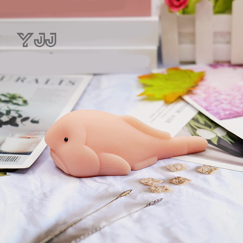 yangjianjun＞ Cute Blobfish Toys Droplet Fish Fidget Blob Fish Mochi ...