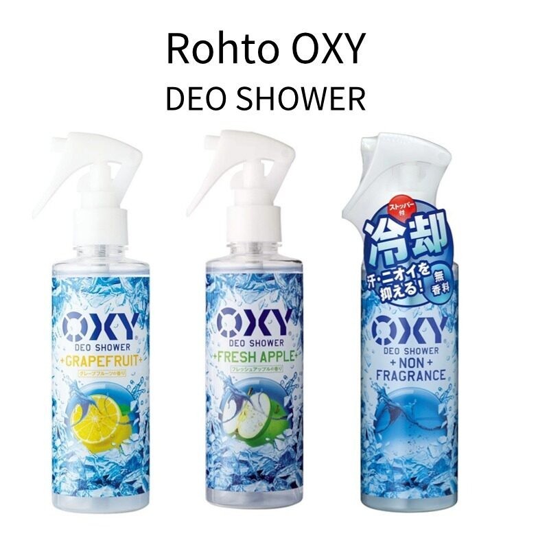 Rohto Oxy (Oxy) Cooled Deo Shower Antiperspirant Sebum 200ml Adsorption ...