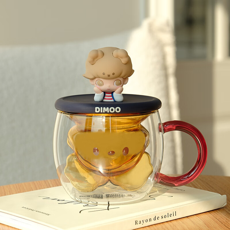 P POP MART Dimoo Animal Kingdom Series Glass Trendy Play Merchandise ...