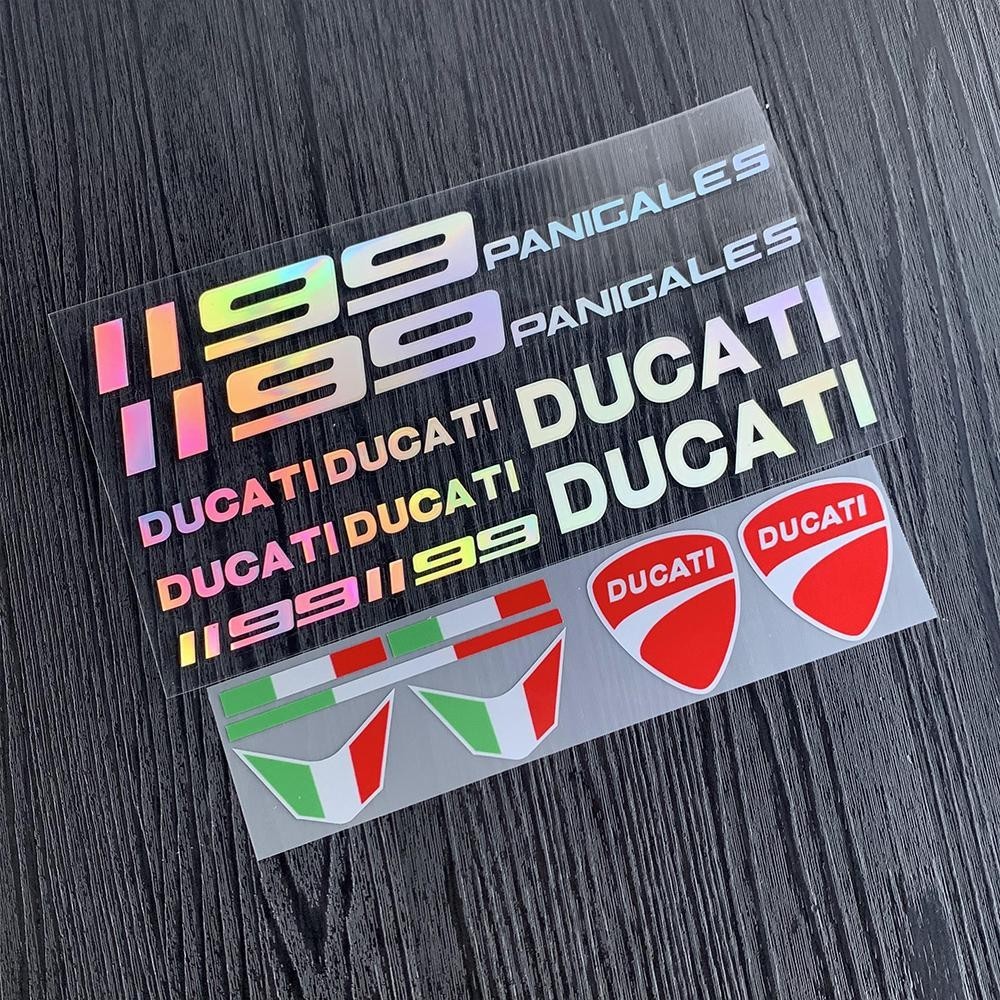 Ducati Letters Logo Stickers for DUCATI821/1199 Logo Reflective ...