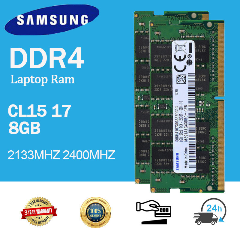 [Ready Stock] Samsung 8GB DDR4 2133Mhz 2400Mhz 2Rx8 PC4 2133 2400 ...