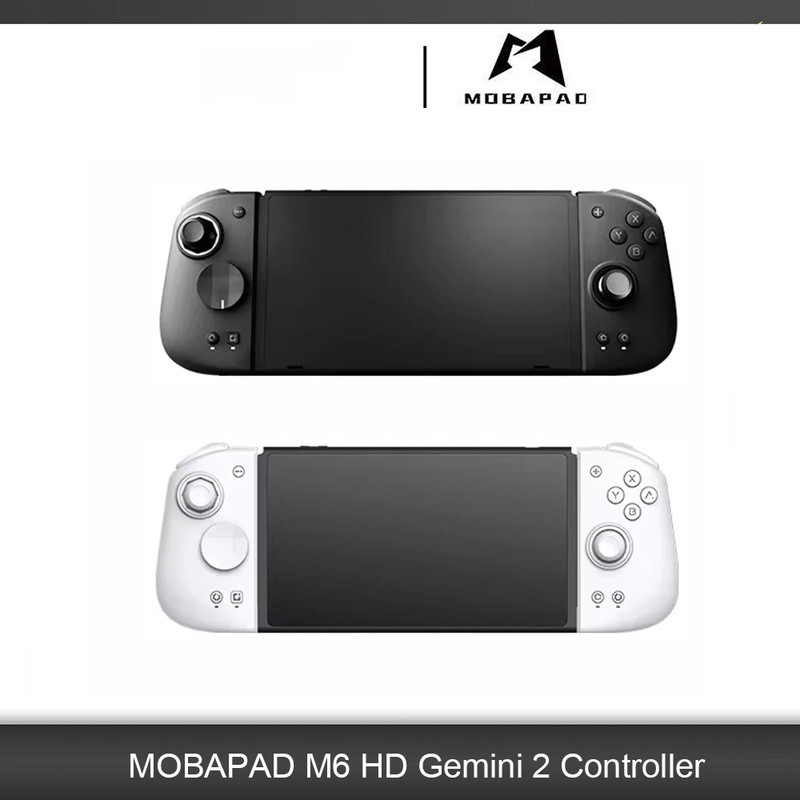 MOBAPAD M6s M6 HD Gemini Bluetooth Wireless Game Controller with Induction Joystick Handle for ...