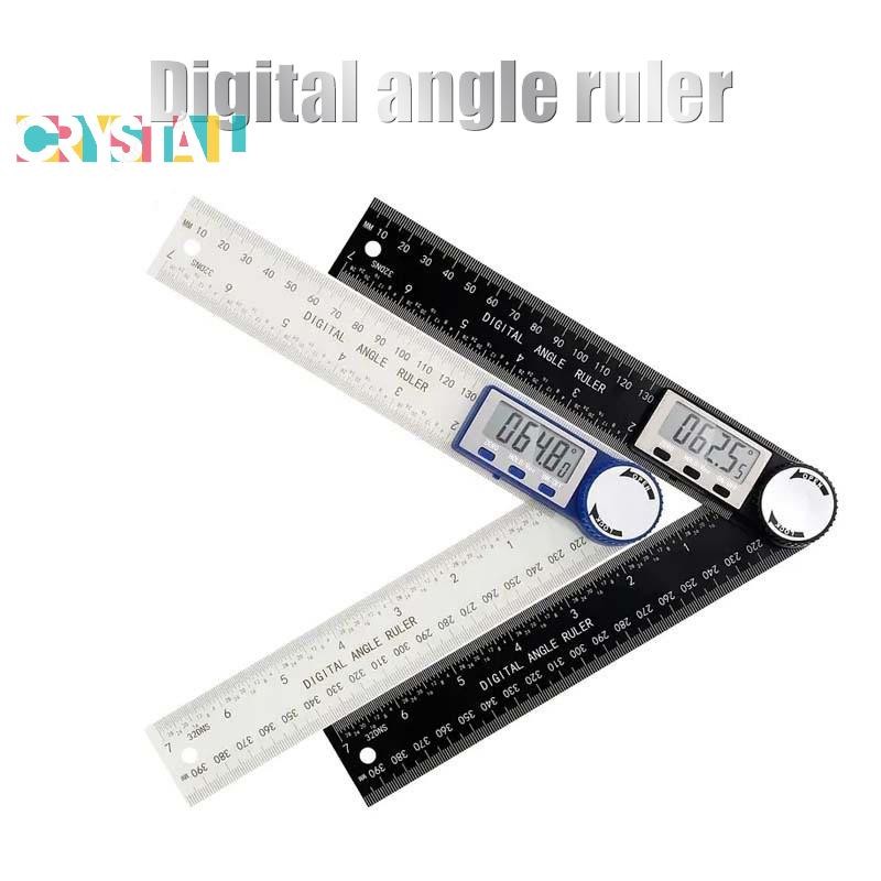 Crystal- 1 PC 2 In 1 Digital Angle Detector Scale Suitable For ...