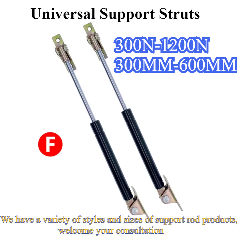 2x Gas Spring Folding Hinge 300-1200N Force Lift Support Struts Hole ...