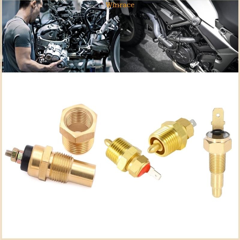 WRC Motorcycle Radiator Coolant Fan Water Temperature Thermostat Switch ...