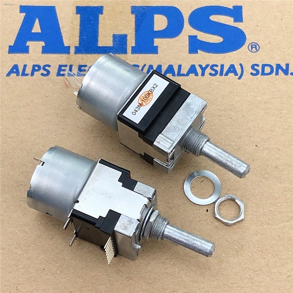 ALPS Yamaha power amplifier main volume motor potentiometer RK MG with ...
