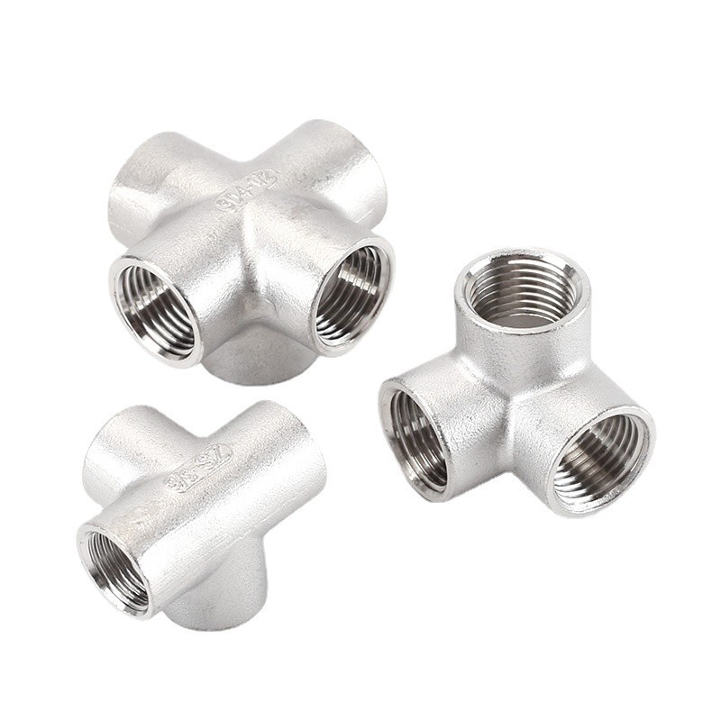 304 Stainless Steel Three-Dimensional Tee Four-Way Four-Way Five-Way ...