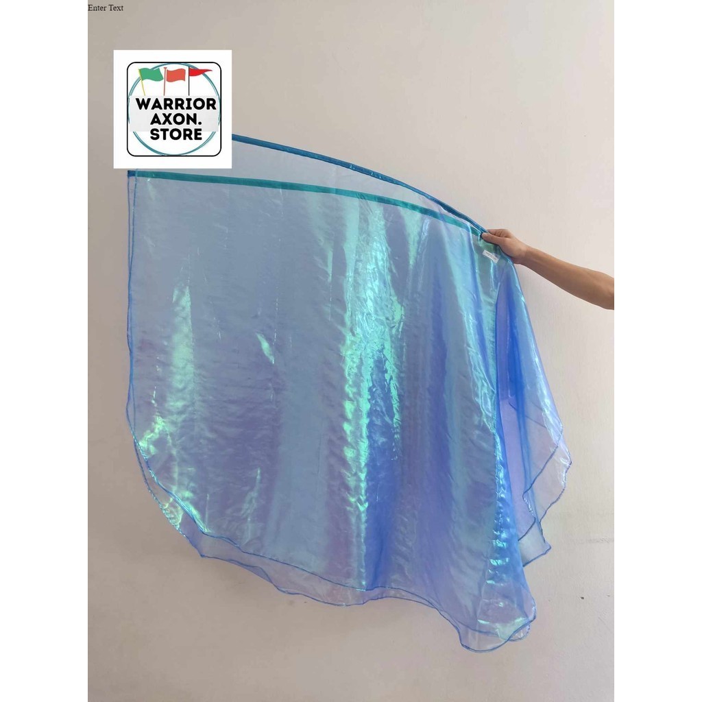 WORSHIP FLAG : WARRIOR AXON BLESSINGS Sheer dual tone Worship Quill ...