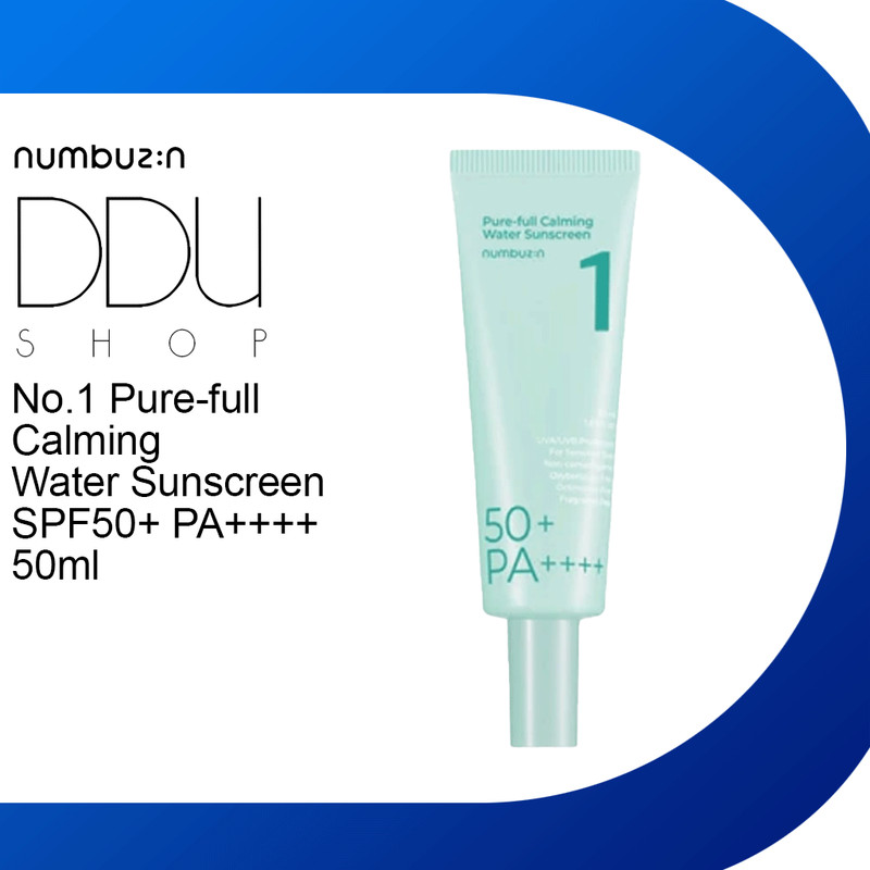 numbuzin No.1 Pure-full Calming Water Sunscreen SPF50+ PA++++ 50ml ...