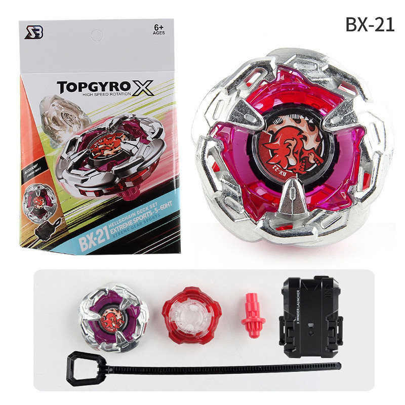 Beyblade X BX-14 Shark Edge BX-20 Drandagger Deck BX-21 Hellschain Deck ...
