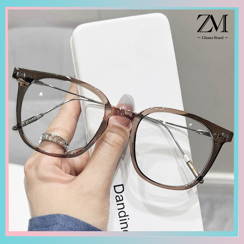 Fashionable Metal Frame Myopia Grading Glasses-50-100-150-200-250-300 ...