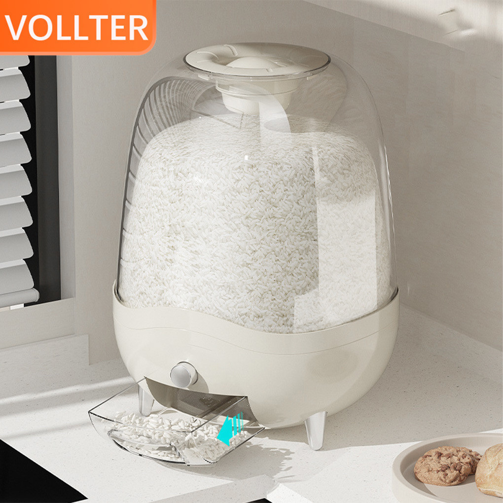 Large Capacity Food Storage Box Home Rice Peanut Organizer Grain Case ...