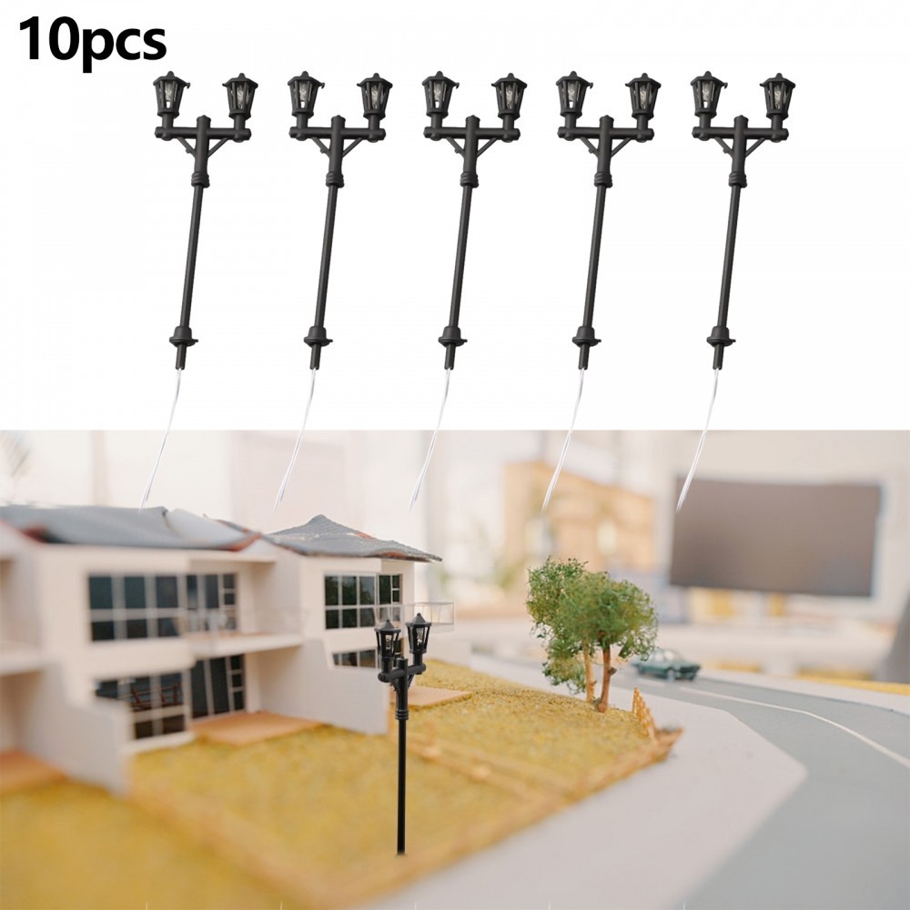 Illuminate Your Model Layout with 10 Model Street Lights for Railway ...