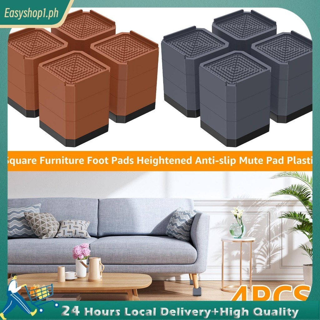 Bed Risers 3-Layer Detachable Adjustable Furniture Risers Heavy-Duty ...